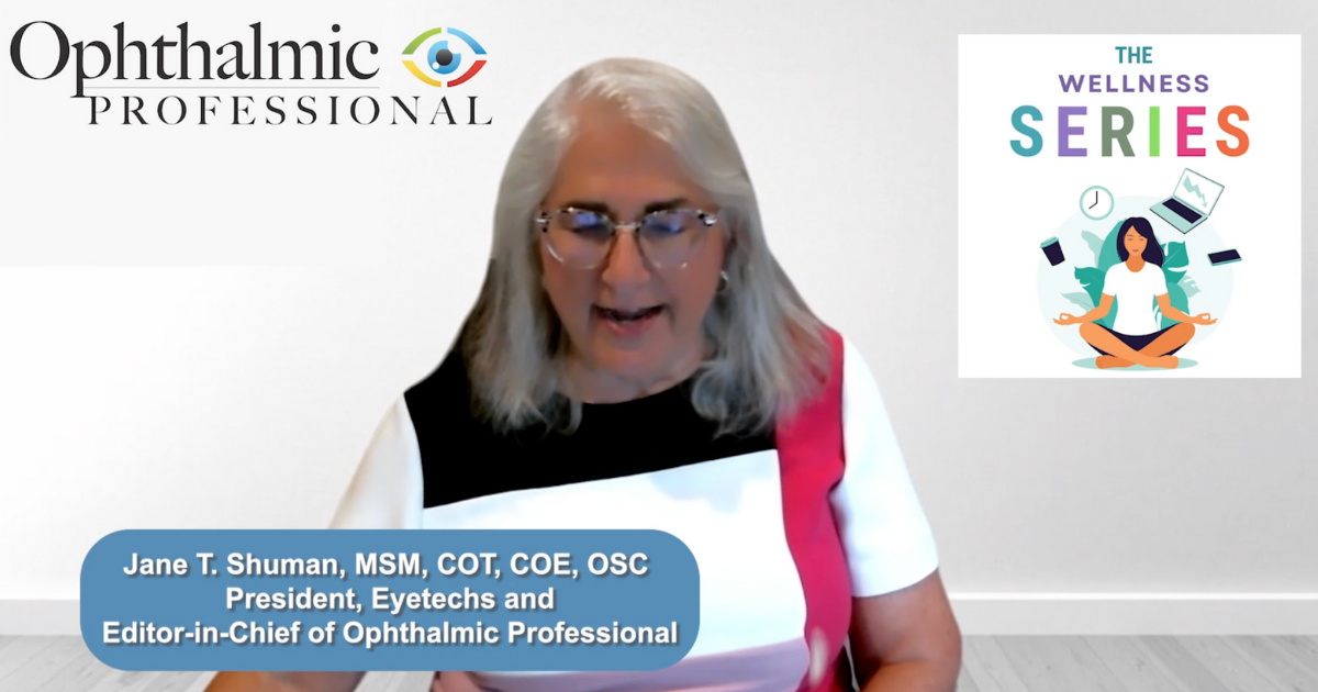 The Wellness Series: Take a Morning Walk | Ophthalmic Professional
